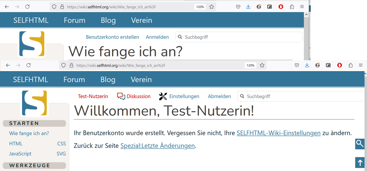 Hilfe:Wiki/Einstieg – SELFHTML-Wiki
